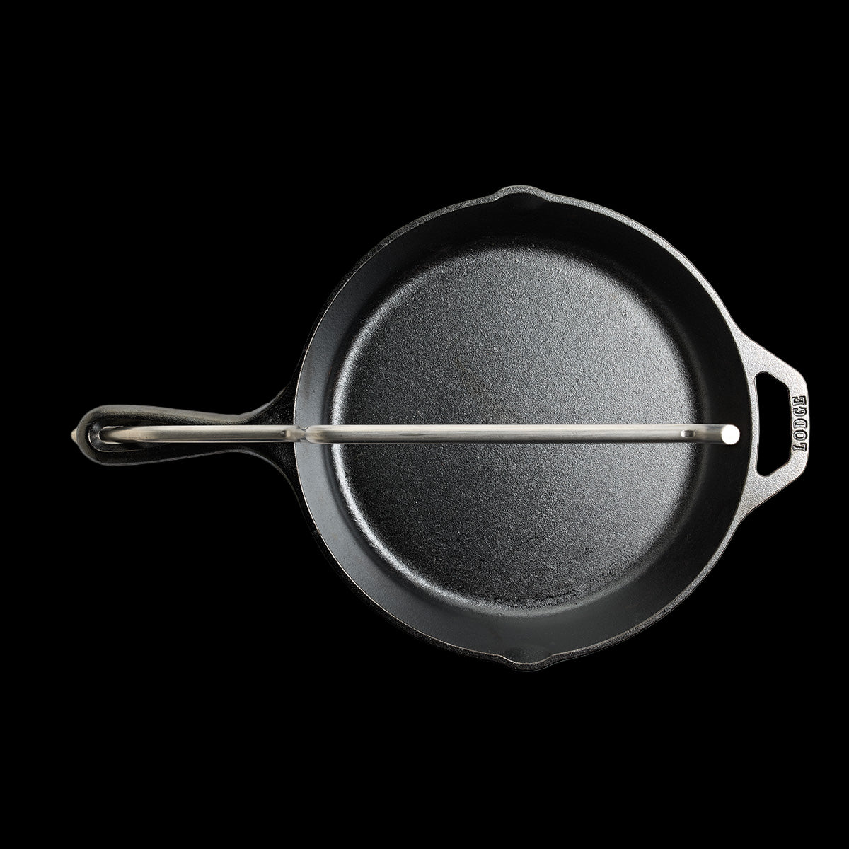 PoulTree Chicken Rod "The Perch" & Lodge Iron Skillet (Bundle)