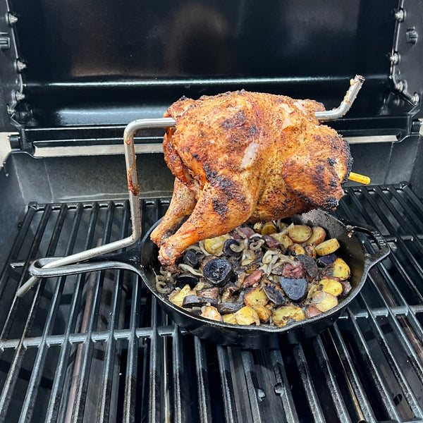 PoulTree: Chicken Roaster Gadget for Ovens and BBQs